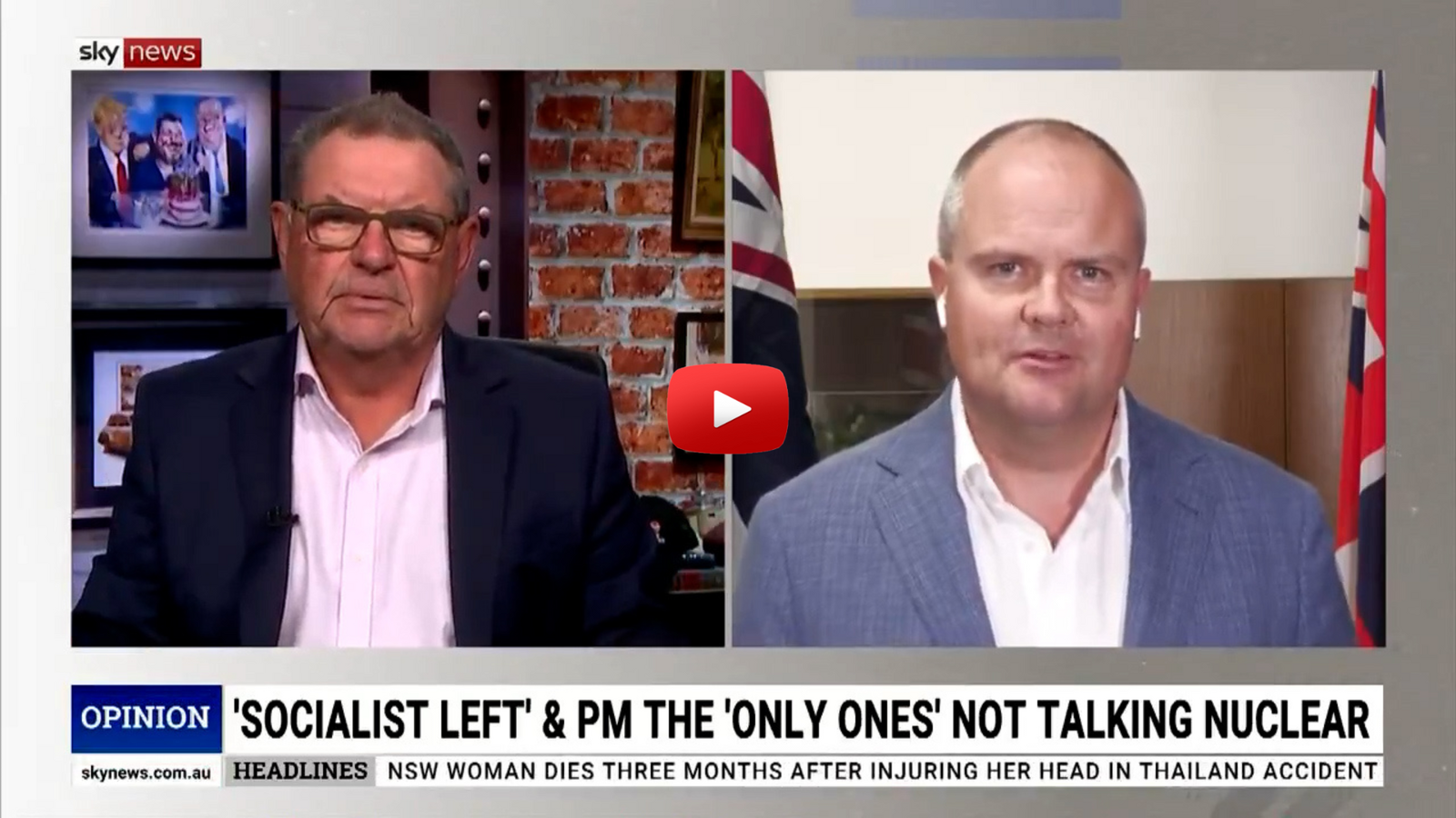 INTERVIEW WITH STEVE PRICE, PAUL MURRAY TONIGHT - Ted O'Brien