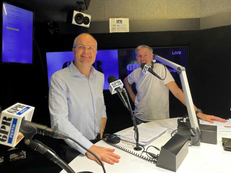 INTERVIEW WITH 6PR RADIO - Ted O'Brien